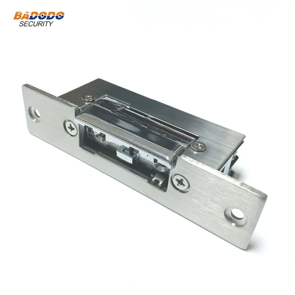 Stainless Steel Dc 12v Electric Strike Lock Electronic Door Lock Power ...