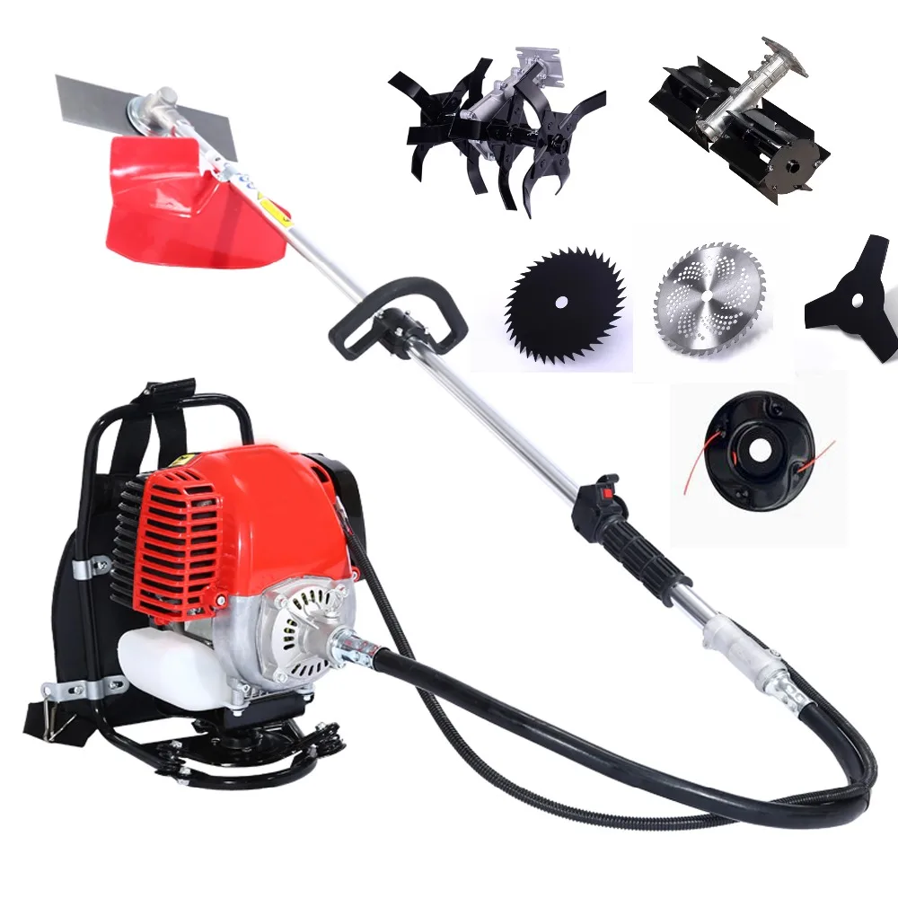 Mower 2-stroke Backpack Minitype Multifunctional Agricultural Gasoline ...