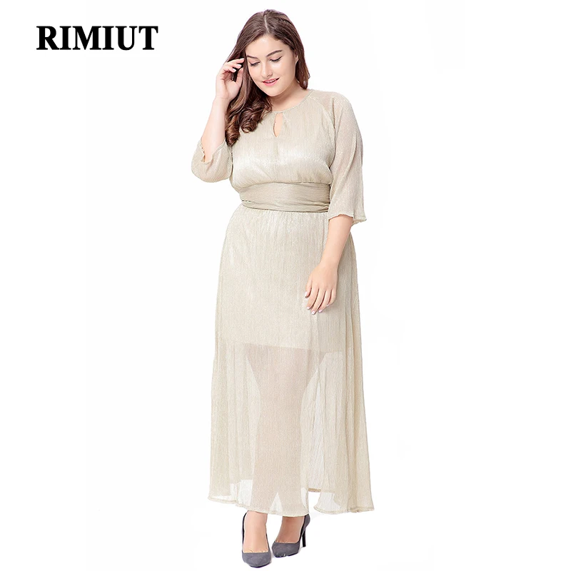 6XL Big Plus Size Beige Knitting Cotton High Quality Long Ankle Length ...