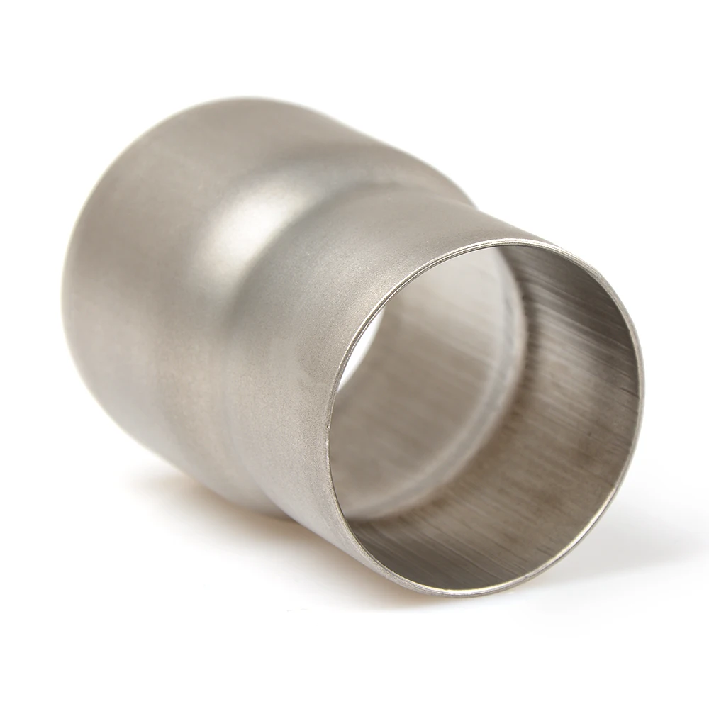 60MM to 51MM Universal Exhaust Adapter Reducer Connector Pipe Tube FOR ...