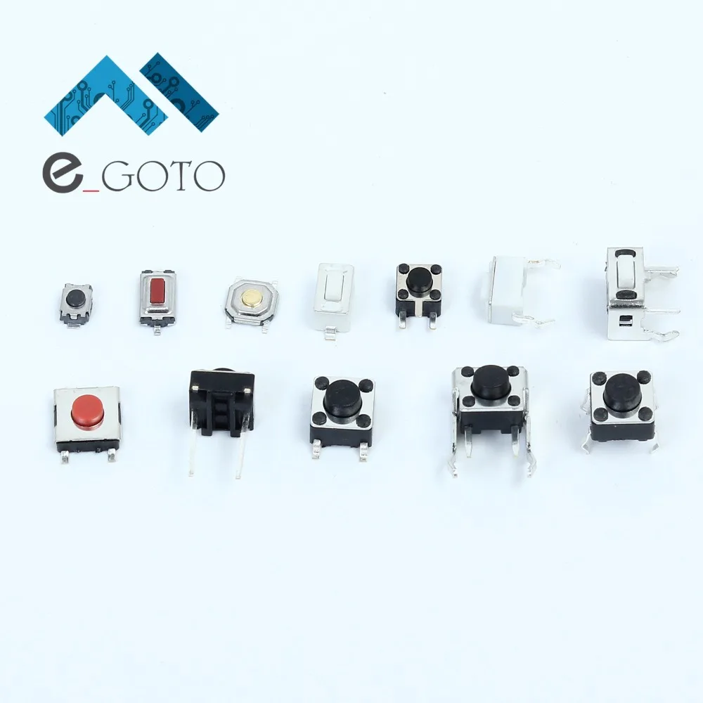 Aliexpress.com : Buy Total 120 pcs Tactile Tact Mini Push Button Switch ...