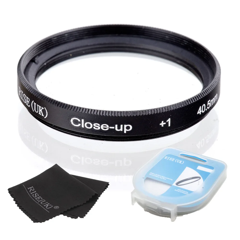 RISE(UK) 40.5mm Close Up +1 Macro Lens Filter for Nikon Canon SLR DSLR ...