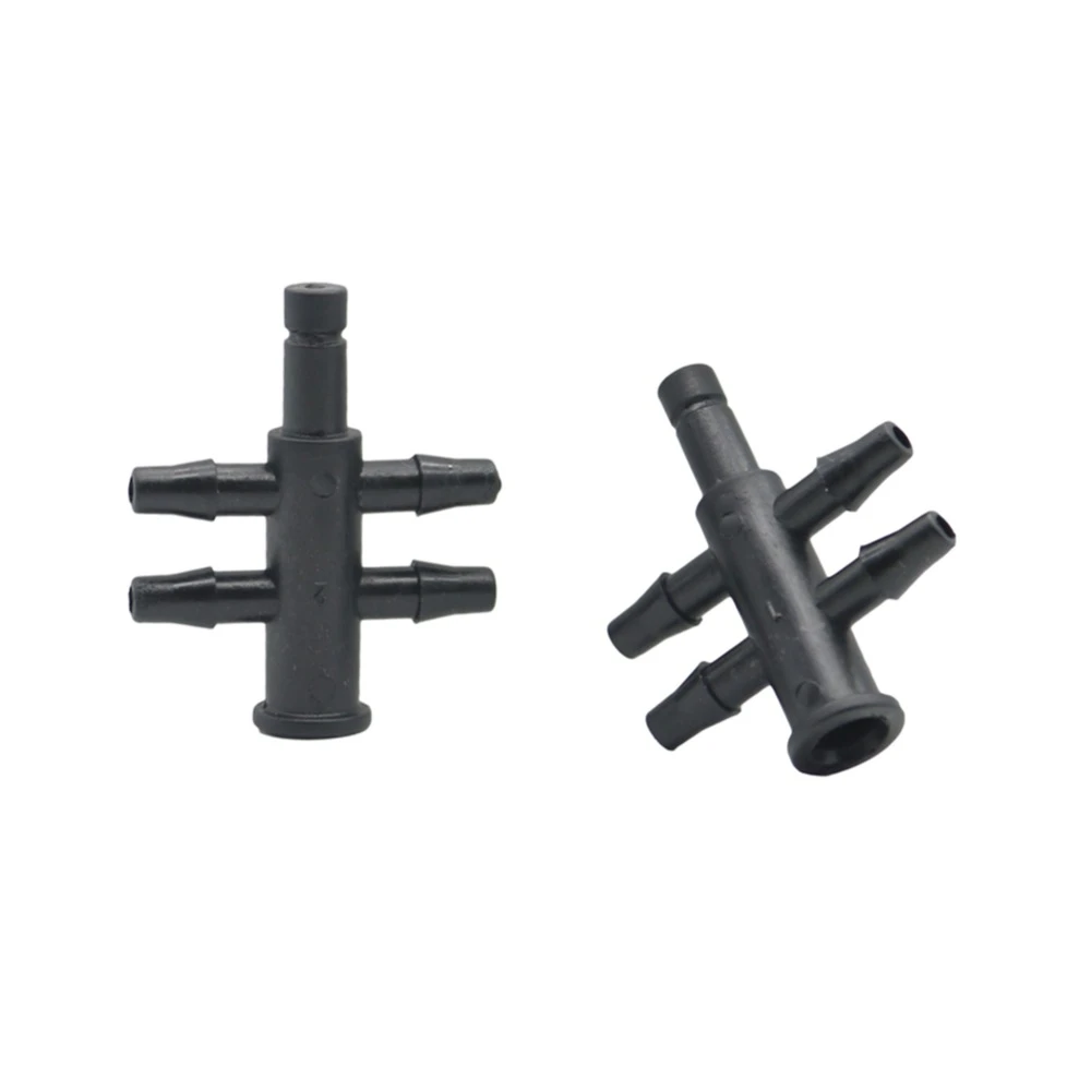 30 Pcs 4-way Hose Splitters With Barbed,female 4mm Irrigation Pipe ...