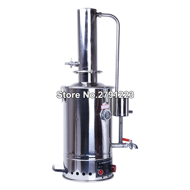 5L/H Automatic Cut Off Stainless Steel Water Distiller Laboratory Water ...