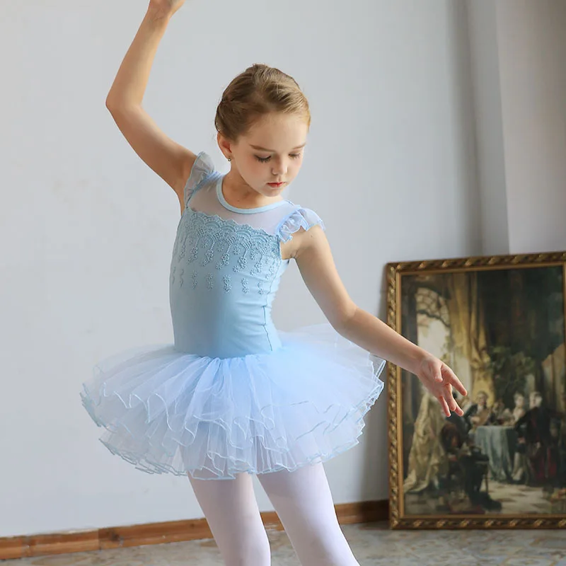 Violet/Pink/Blue Romantic Ballet Dress Dancewear Girls Ballet Dance ...