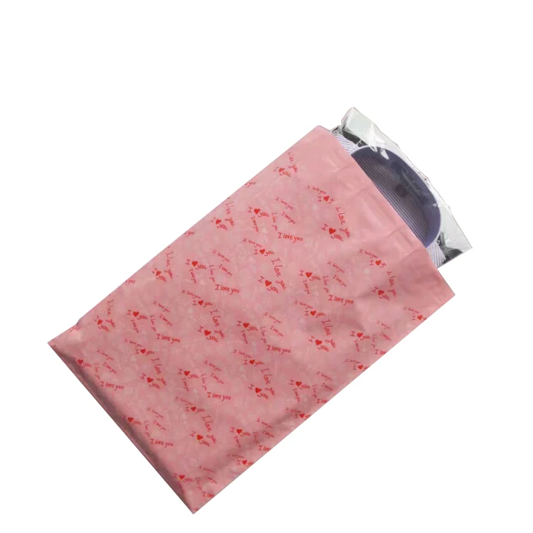 100 шт 11x15 дюймов полиэтиленовый почтовый конверт 28x38 см розовый ...