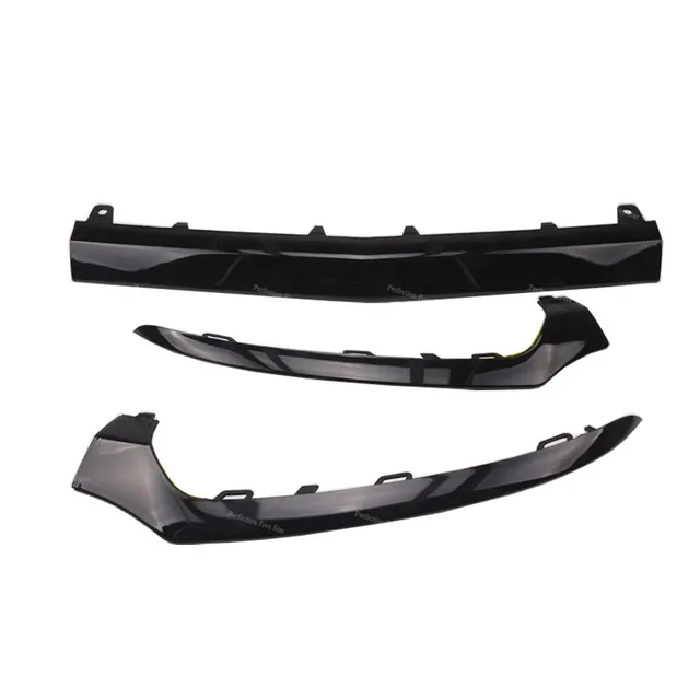 2058852500 2058852600 2058852700 Black Front Bumper Lower Chrome ...