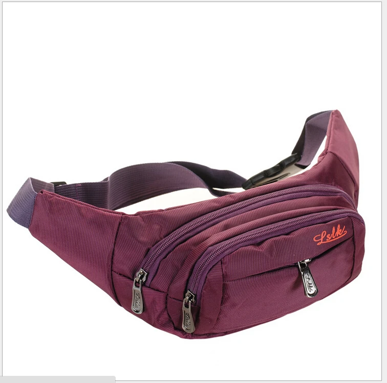 2017 New funny pack fashion Canvas waist pack Travel belt bag fanny ...