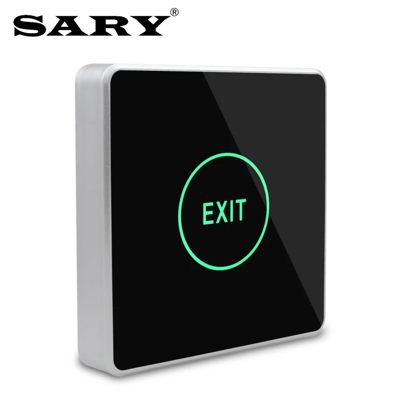 Door exit Touch type access control switch LED backlight push button ... Door exit Touch type access control switch LED backlight push button ...