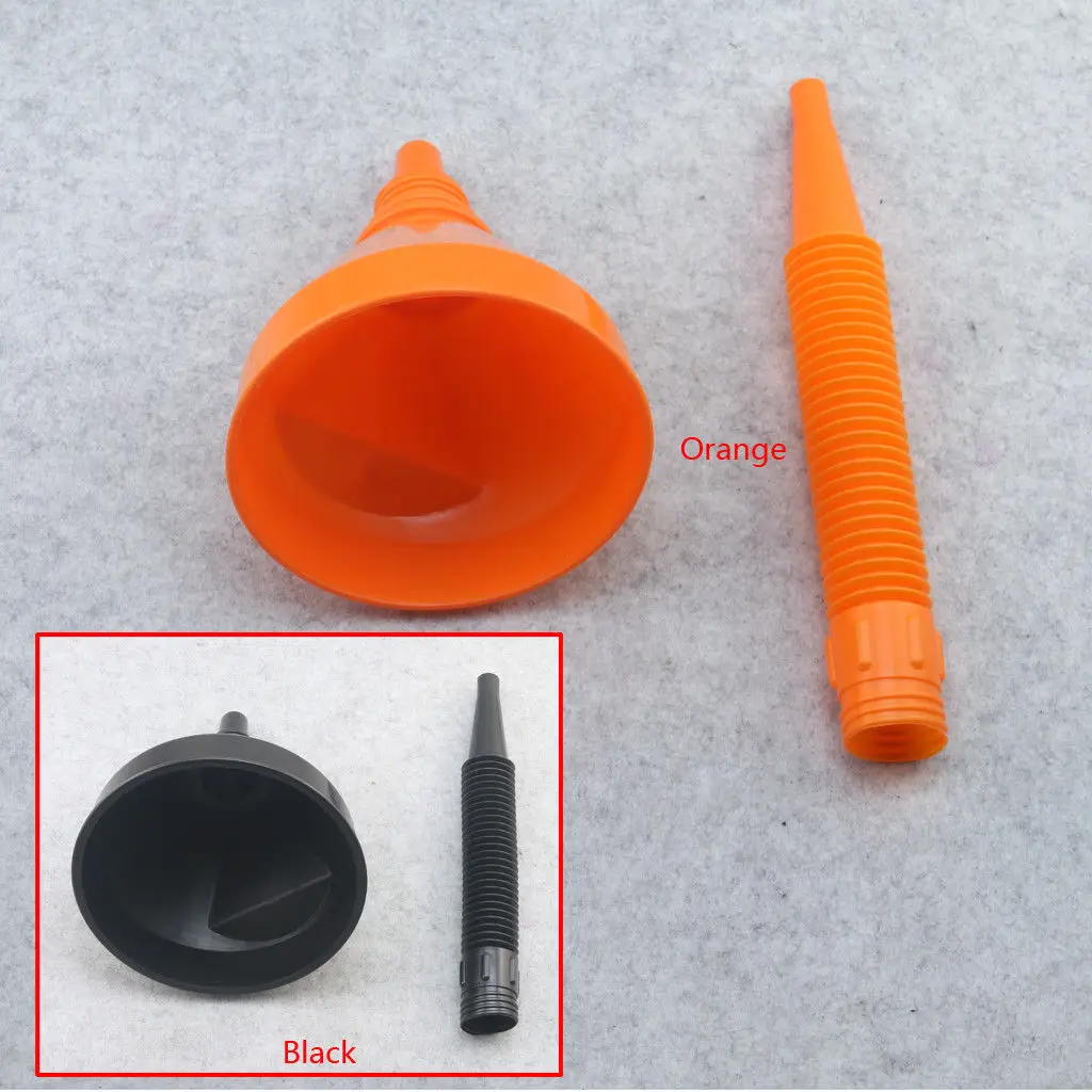 LARGE 160mm PVC FUNNEL FILTER AND SPOUT PETROL OIL FLUID WATER KITCHEN ...