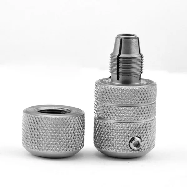 Tattoo self locking handle large silver stainless steel tattoo machine ...