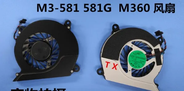 laptop fan Cpu cooling fan cooler for Acer Aspire M3 581 M3 581T M3 581G M3 MA50 M3 481G M3 481 ...