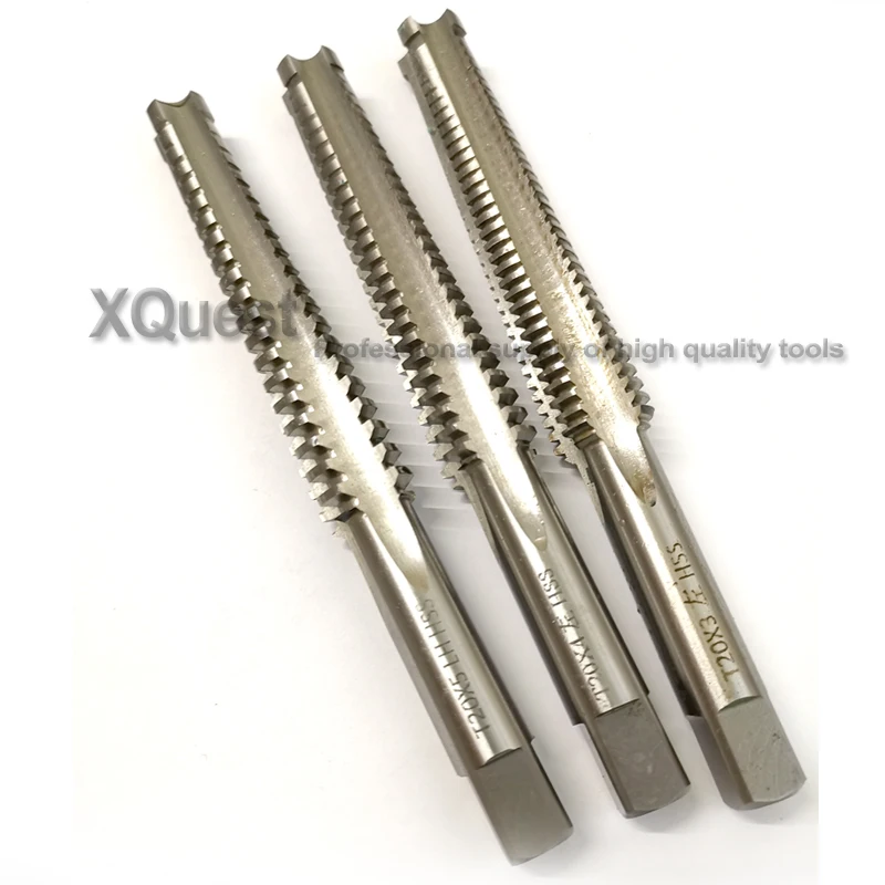 HSS Left Hand Metric Trapezoidal screw thread tap TR20 TR20X3 TR20X4 ...