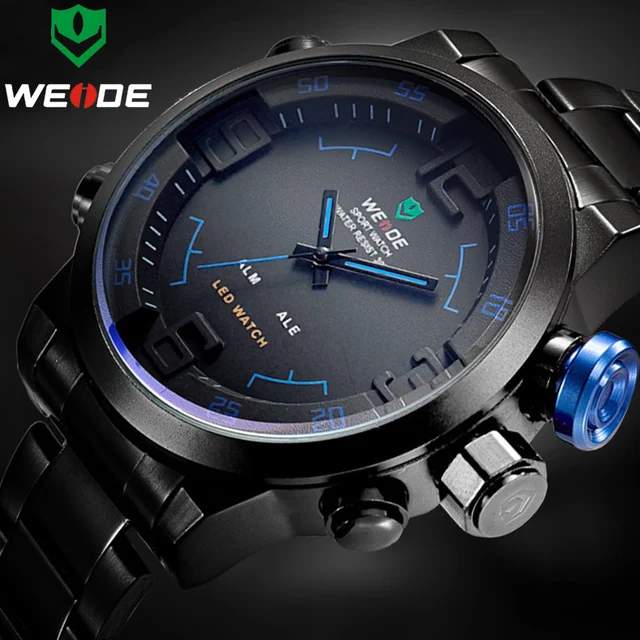 WEIDE Montre Uhr Orologio Quartz Led Man | Acheter sur Ricardo