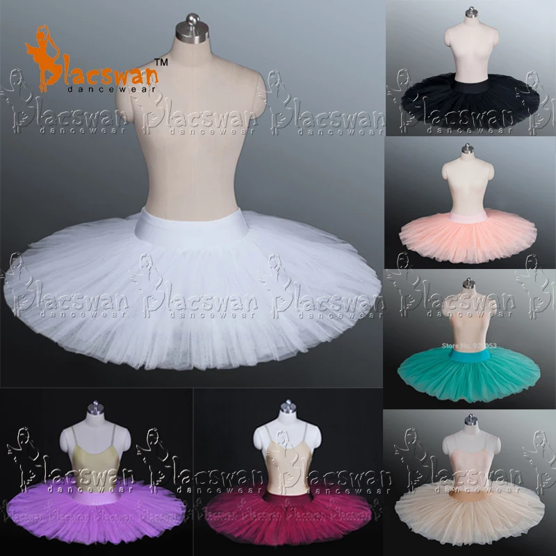 Tutú de Ballet profesional para adultos, tutú rígido negro, falda de ...