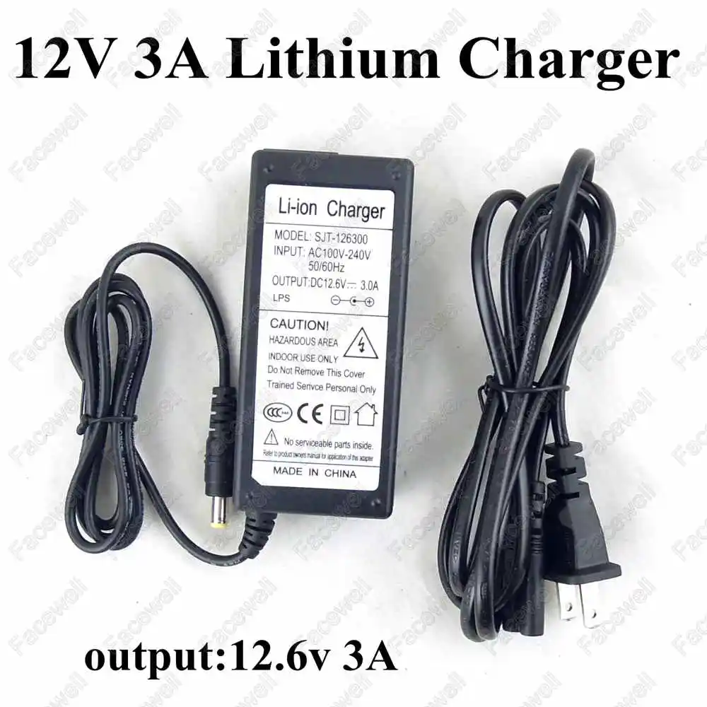 1pc smart 12v 3A battery charger AC 110v 220v plug US AU eu dc 12v ...