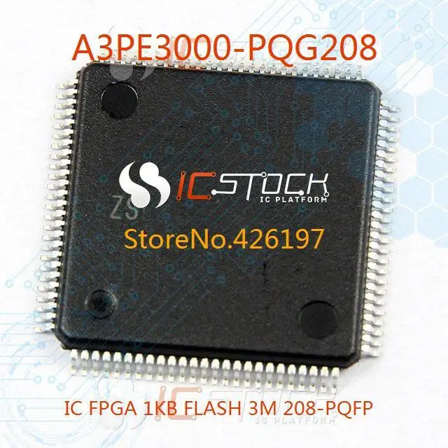 Envío Gratis A3PE3000 PQG208 IC FPGA 1KB FLASH 3M 208 PQFP 3PE3000 ...