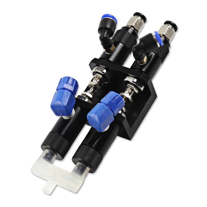 QLH 23AB double liquid suckback type dispensing valve, connected with ...