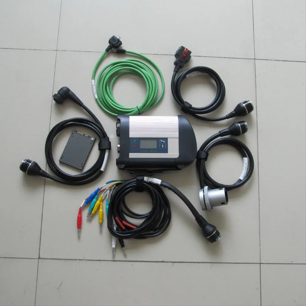 NEW MB SD C4 Star C4 + Relays SD connect compact 4 with multi language ...