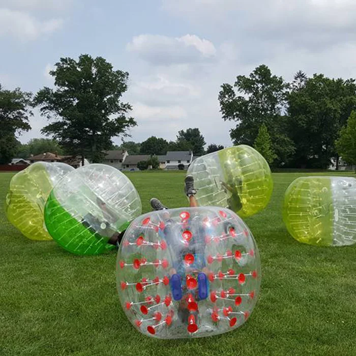 Free shipping 0.7mm TPU 1.5m diameter bubble soccer,human bubble suits ...