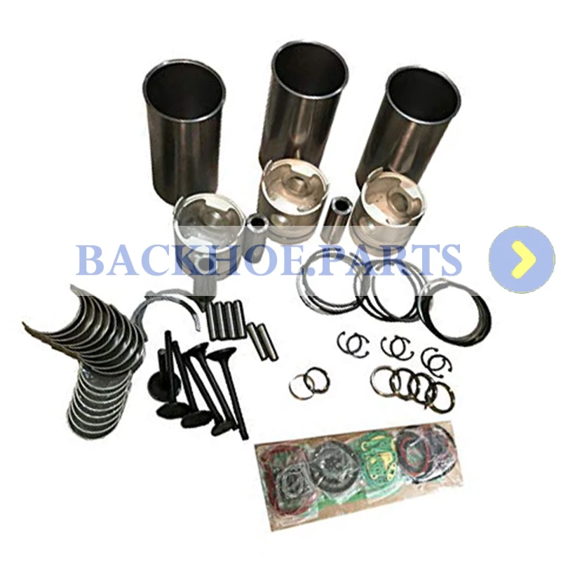 3tn84rj Overhaul Rebuild Kit For Yanmar Engine John Deere Tractor 870 ...