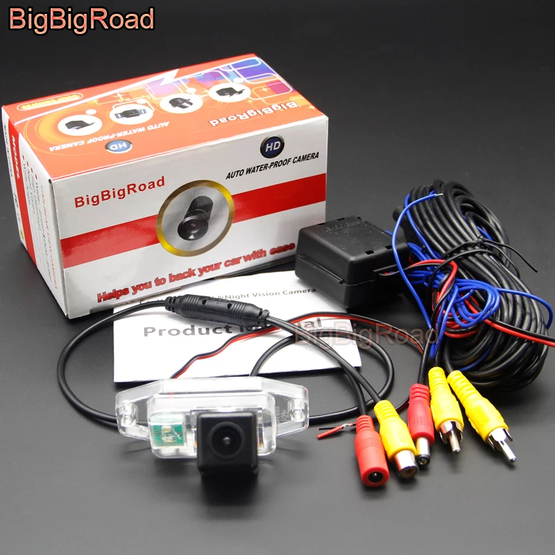 BigBigRoad Car Rear View Camera For TOYOTA Land Cruiser LC J 100 LC100 ...