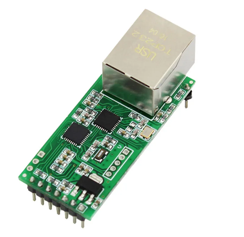 Ethernet Module Network To Serial Port Rj45 To Ttl Network Port Usr Tcp232 T2 Can Be Applied To