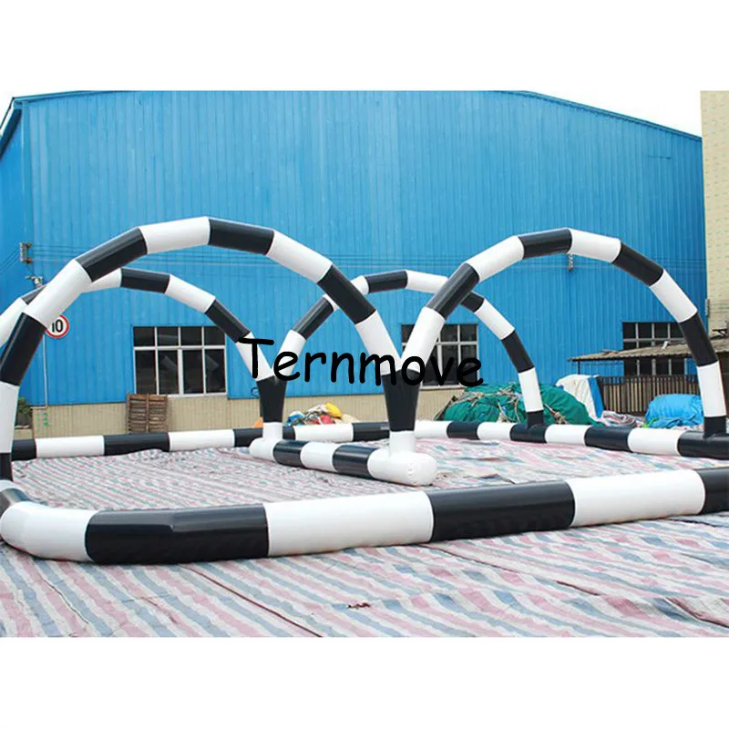 inflatable circuit racing track for sporting events, inflatable race ...