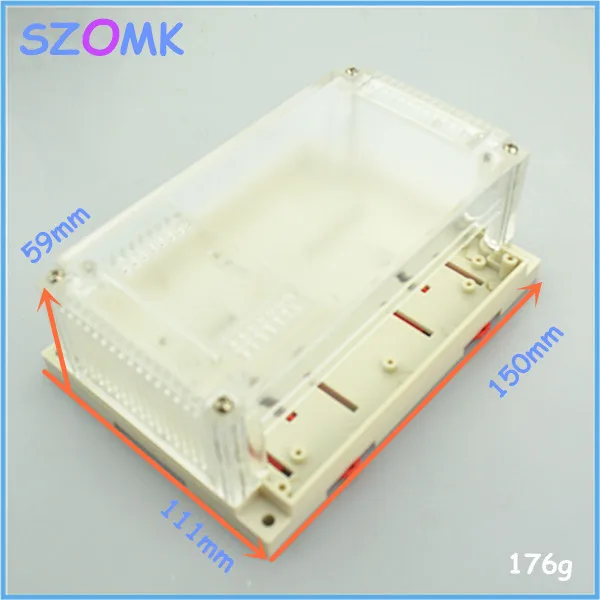 10 Pieces A Lot, Plastic Enclosures For Electronics Din Rail Enclosure ...