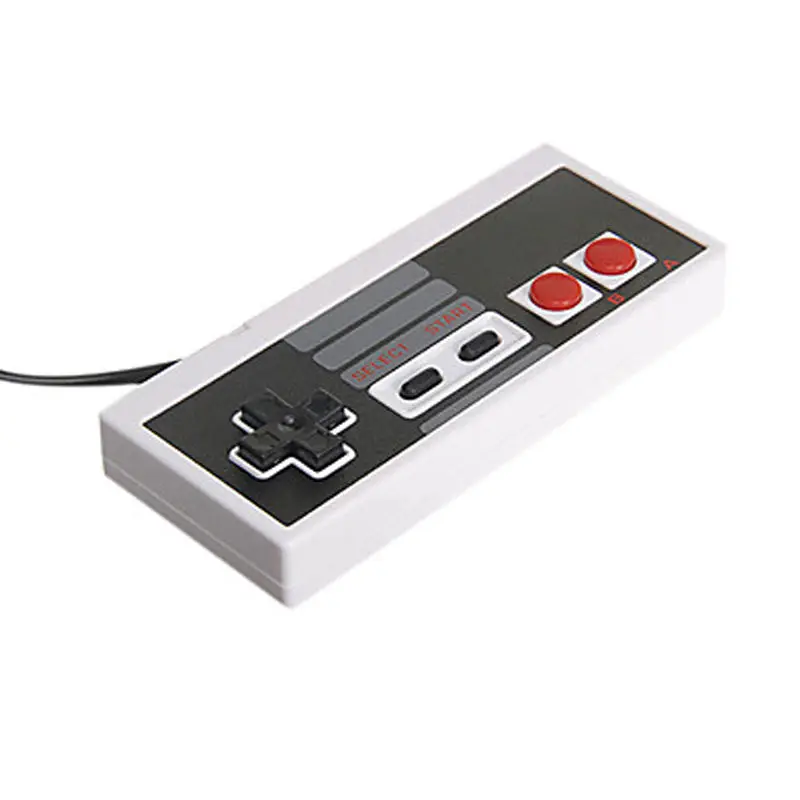 Classic Retro Wired Usb Gaming Controller Joypad Gamepad Game