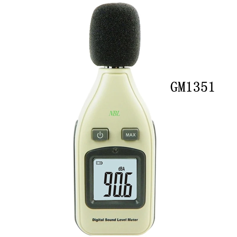 Digital-Sound-Level-Meter-Noise-Level-Tester-Range-30-130-Decibels-LCD ...