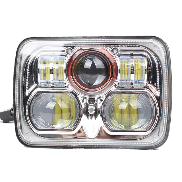 Peterbilt LED Headlight Assembly With Half Moon DRL Feature, 51% OFF
