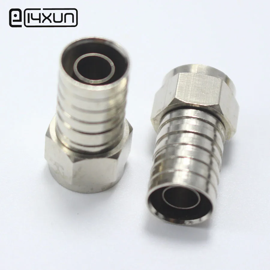 2pcs Copper TV General Head Plug Extension Cord Branch Distributor ...