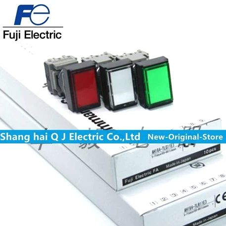 Fe 후지 푸시 버튼 스위치 AH164 TL AH165 TL W/R/Y/G 11 22 E3 화이트 레드 옐로우 그린 24V ...