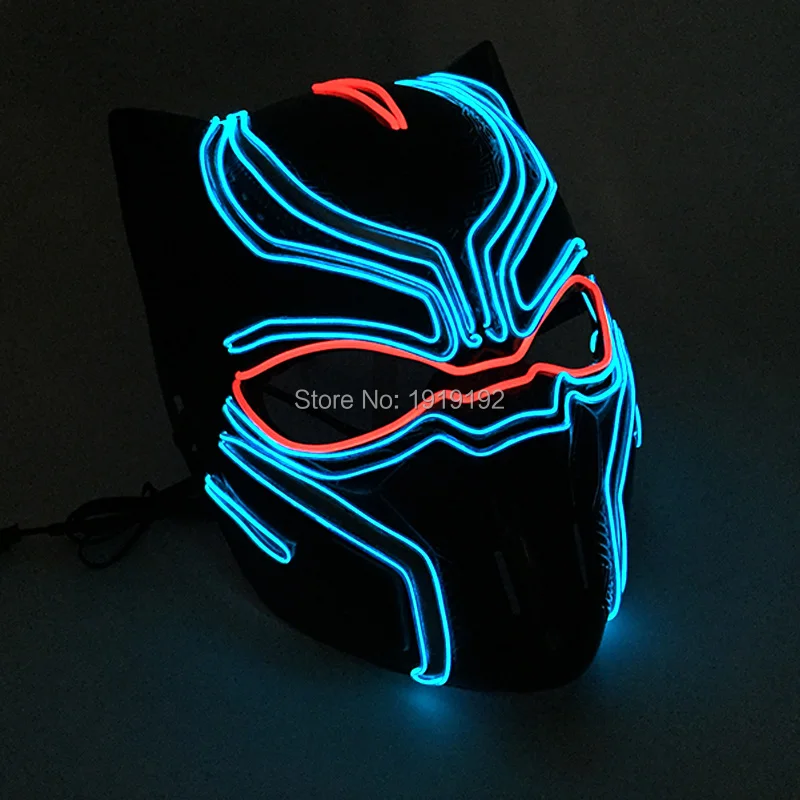 Hot-Sale-LED-glowing-mask-Event-DIY-decoration-Artificial-mask-with-DC ...