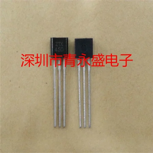 10pcs/lot ZTX450 TO 92S package transistor original Product|transistor ...