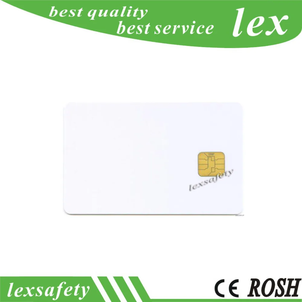 10PCS/Lot Blank White J2A040 Ic Java Smart Card With Hi Co Magnetic ...