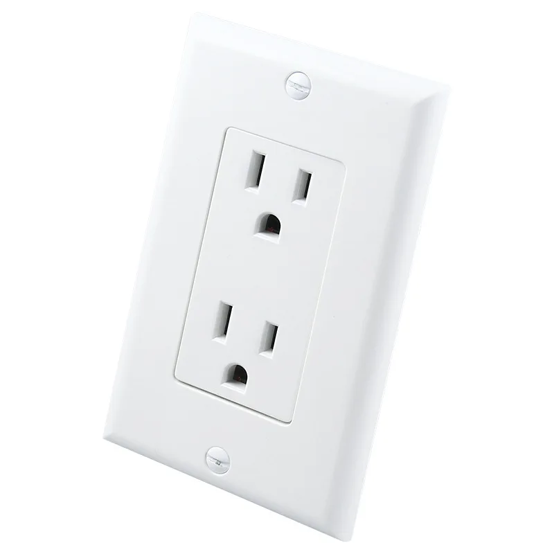 125V North America 15A American Standard Power Socket 15A Double ...