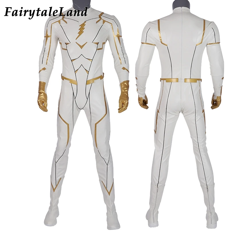 The Flash 5 Godspeed Cosplay Costume Anti Hero Halloween Costumes Adult ...