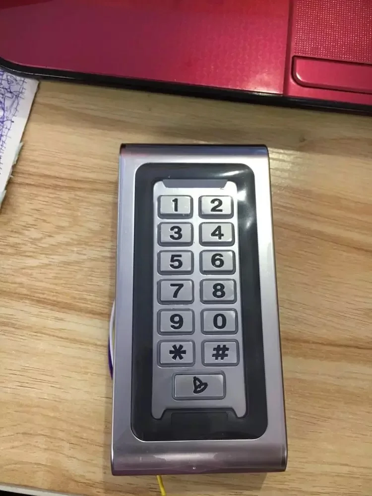 Waterproof Heavy Metal Standalone 125KHZ RFID Reader & Keypad Pin code ...