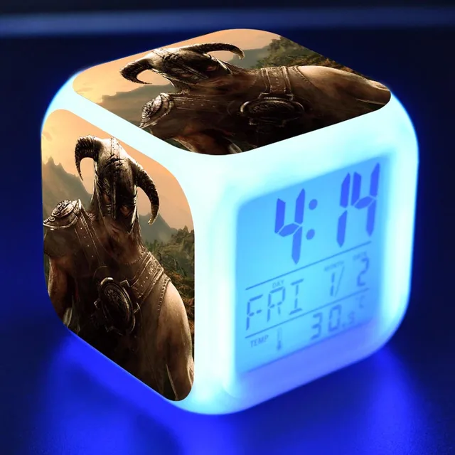 Move Game Fallout 4 Character LED Digital Alarm Clock reloj despertador ...