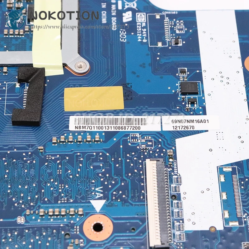 incredible NOKOTION VA70 VG70 Mainboard For Acer aspire V3-771 V3-771G ...