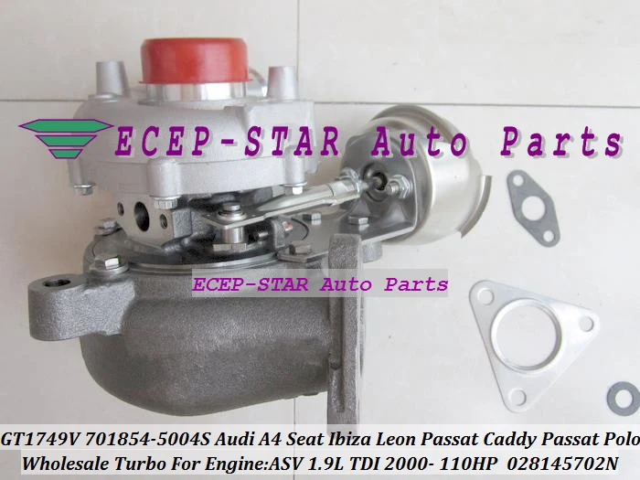 무료 배송 GT1749V 701854 701854 0004 701854 0003 701854 002 터보 차저 터보, 아우디 ...