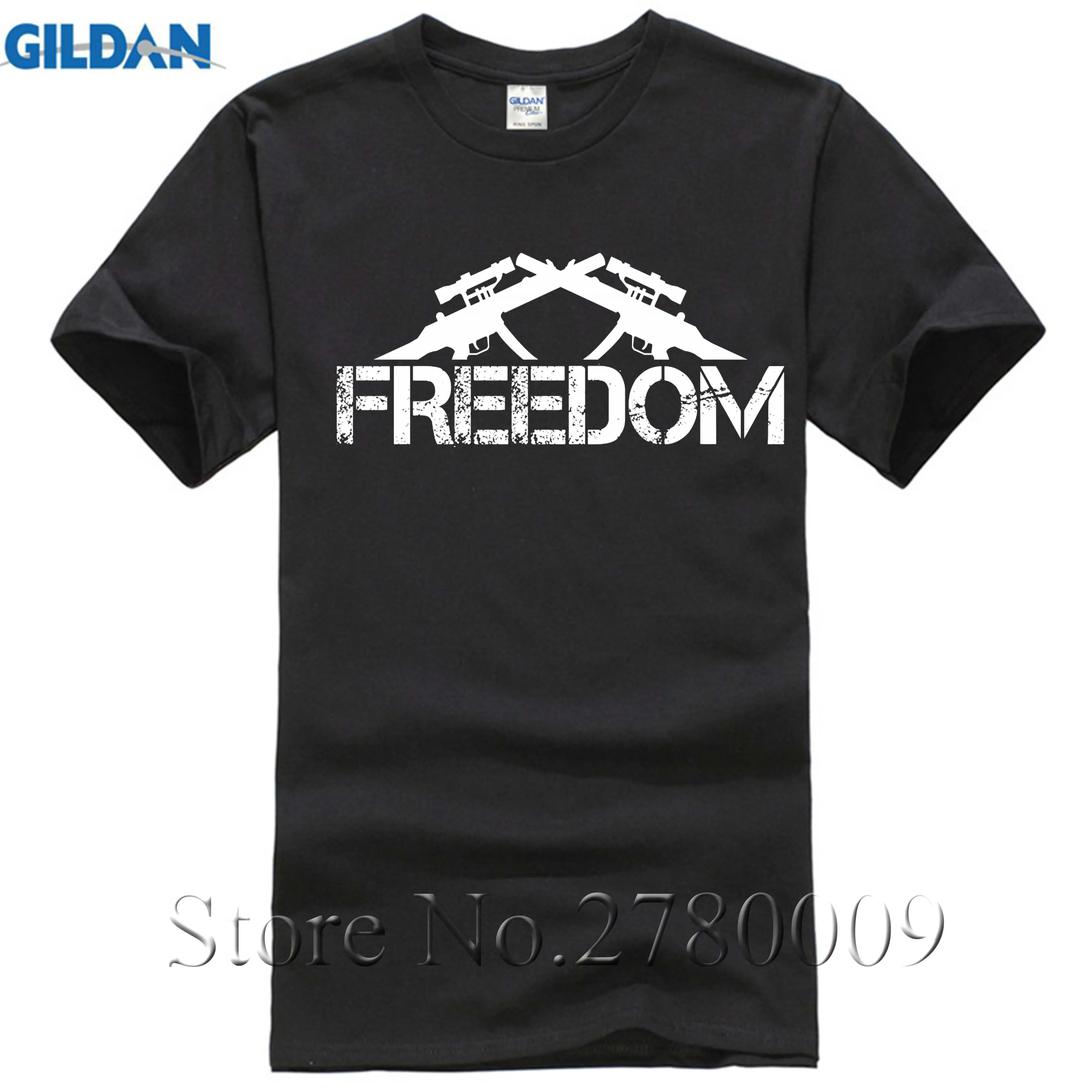 Freedom Guns T Shirt Gun Rights 2nd Amendment Shirt Political T Tee