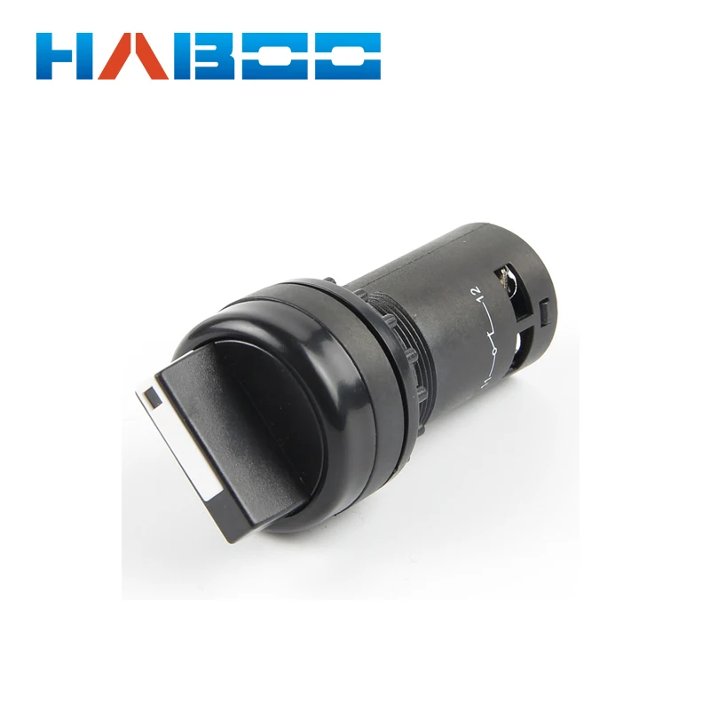 HABOO 22mm ABB Similar Self-Locking 2 or 3 Position Selector Switch On ...