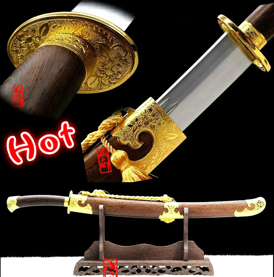 AUTHENTIC Chinese Qing Dynasty Emperor Guard Broadsword Sword Full Tang ...