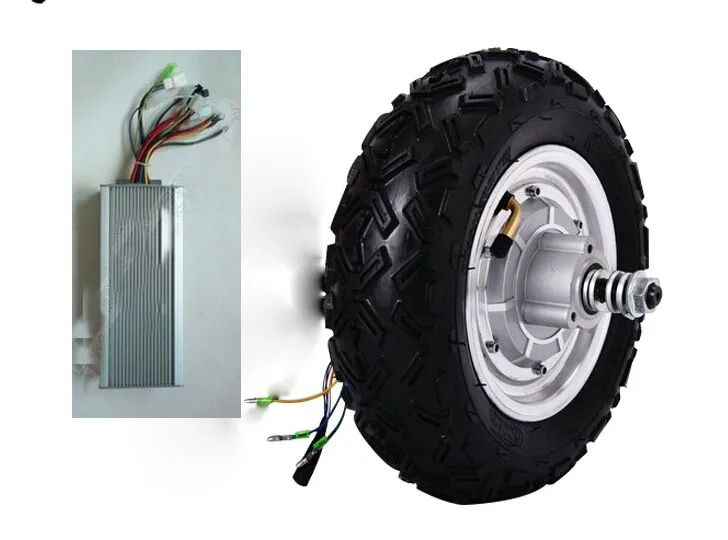 Motor de patinete eléctrico con neumático de vacío de 10 ", 800W y 48V ...