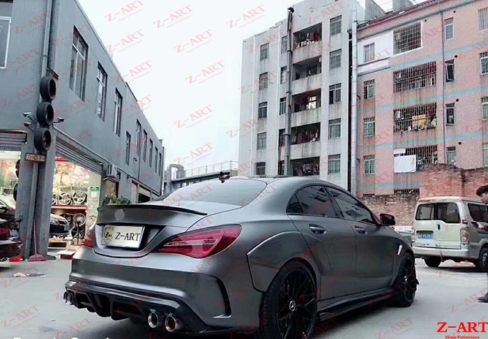 Z ART wide body kit for Mercedes Benz CLA tuning body kit refit body ...
