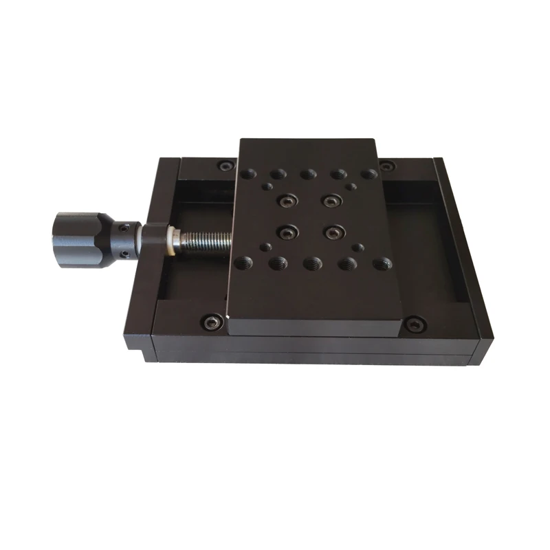 X Axis 50mm Travel translation stage Manual Linear Stage Displacement ...