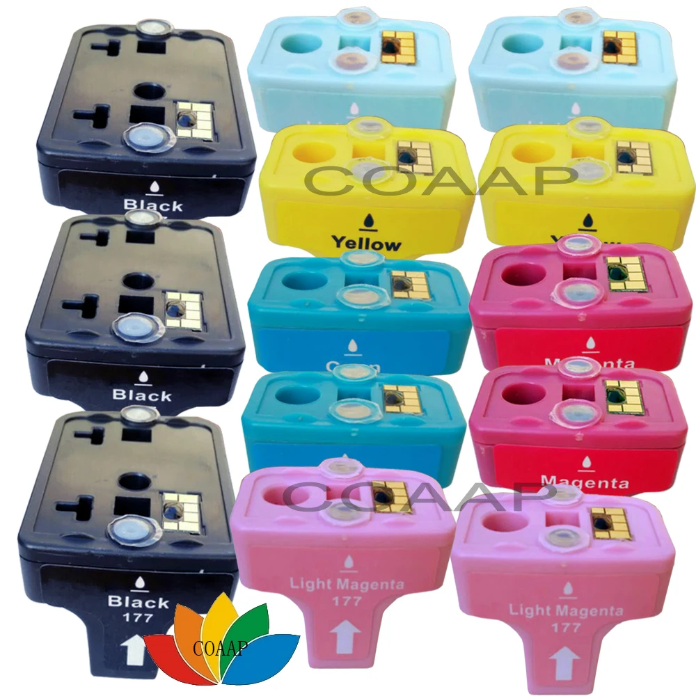 13 Pk Ink Cartridge Compatible Hp177 Hp 177 C3313 3210 3213 3308 3310 ...